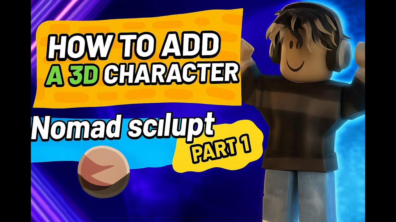 How to import 3D model in Nomad Sculpt with texture - YouTube