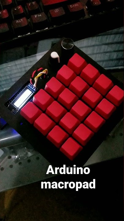 3d printed arduino macropad - YouTube