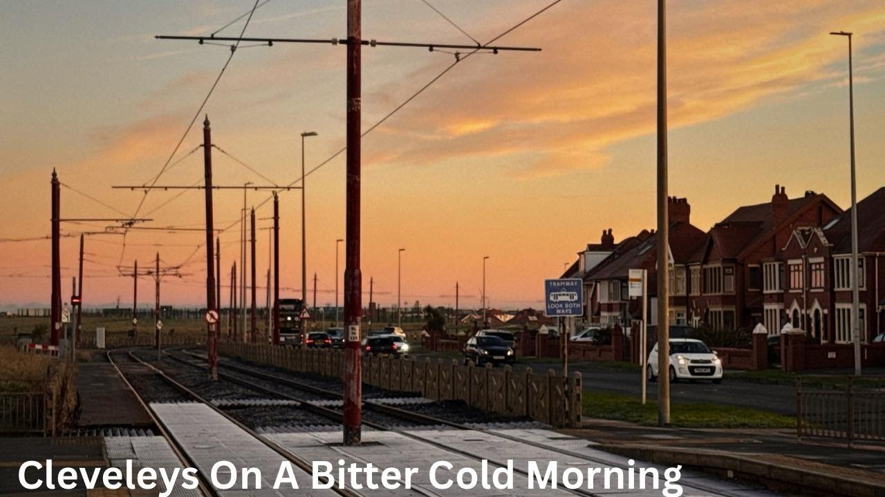 Cleveleys Today 21st November 2025: -3 Degrees! - YouTube