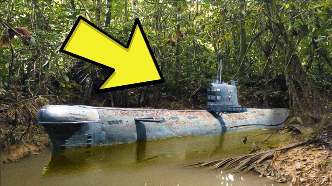 Abandoned WW2 Submarine Found In Rain Forest, Police Turn Pale When ...