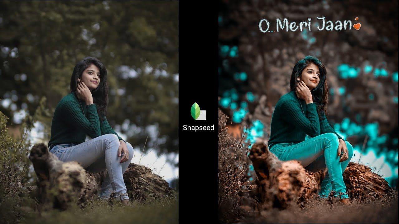 Snapseed Amazing Background Colour Change | Snapseed Photo Editing ...