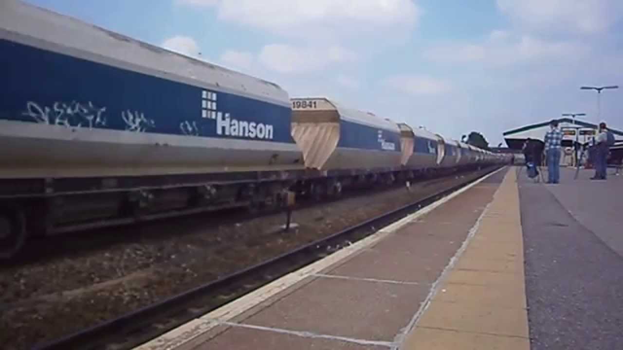 DB Schenker Class 59 no: 59205 @ Westbury {611Z} 08-04-2015. - YouTube