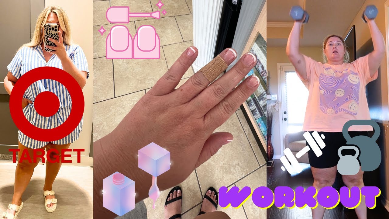 MINI TARGET HAUL + AT HOME WORKOUT // VLOG # 165 - YouTube