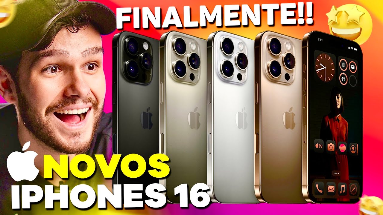 O IPHONE 16 FOI LANÇADO! VEJA O RESUMO DO EVENTO DA APPLE - videoblogs.com