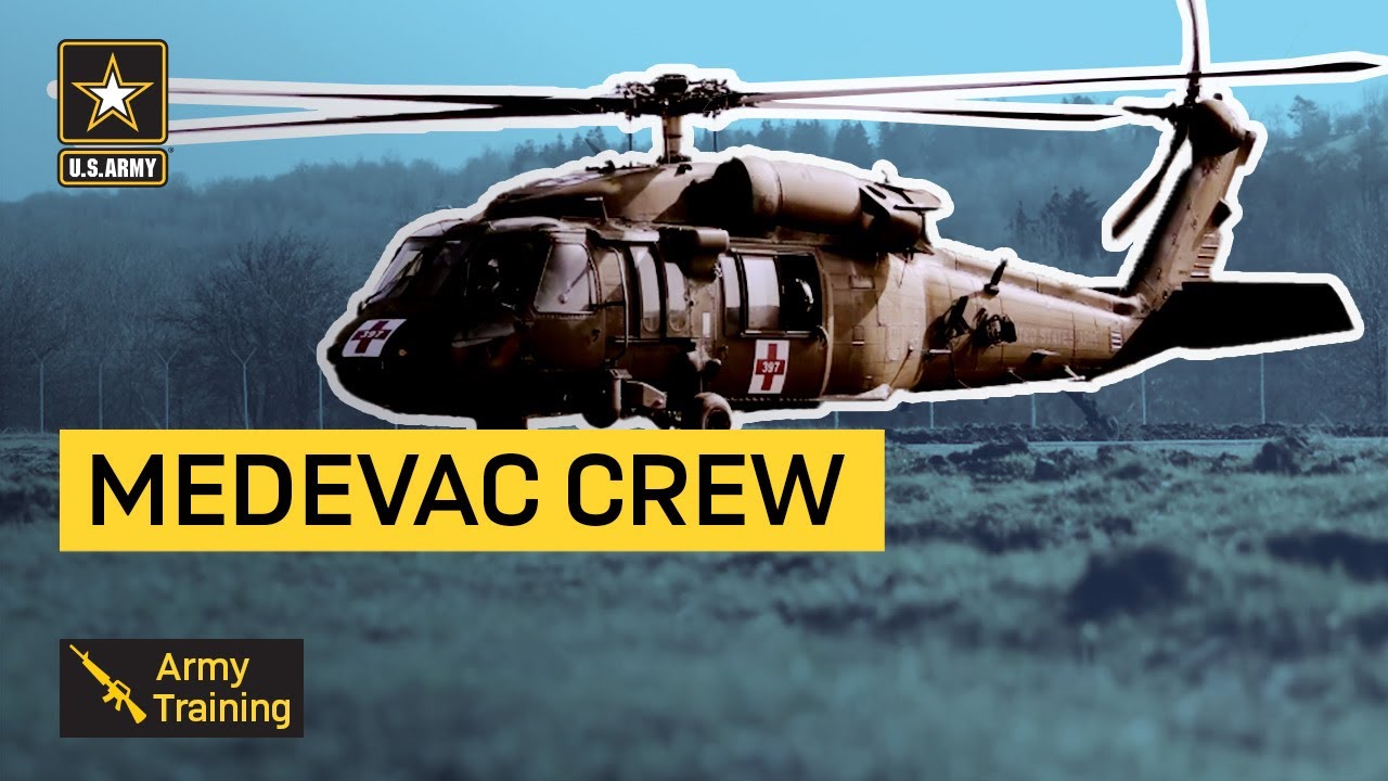 MEDEVAC Crew Trains for Emergency Patient Movements - YouTube