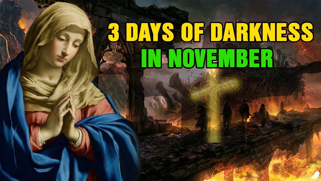 3 dark days of November, hang these on your door for God's protection ...