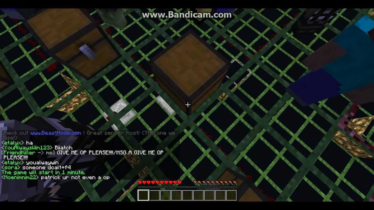 MineCraft Hunger Games Survival - YouTube