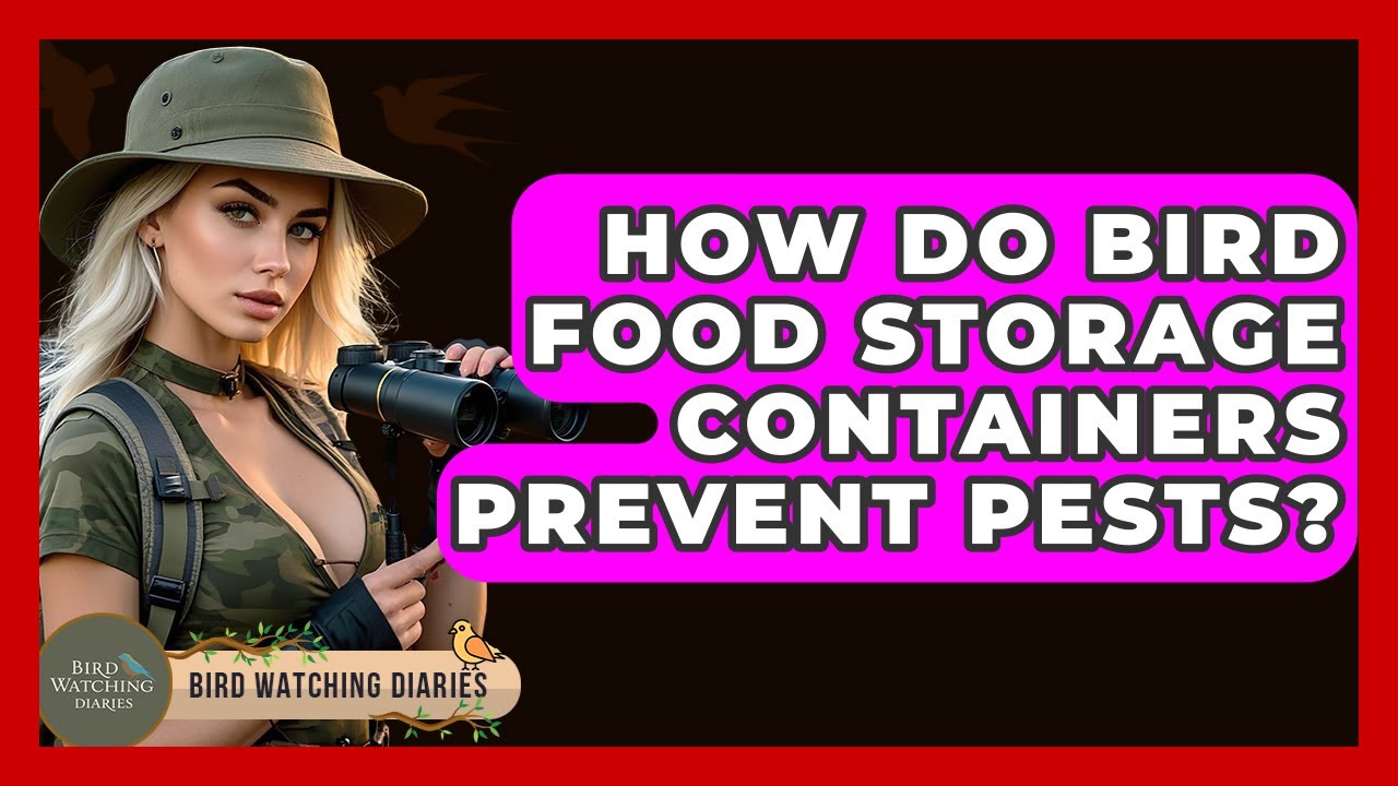 How Do Bird Food Storage Containers Prevent Pests? - Bird Watching ...