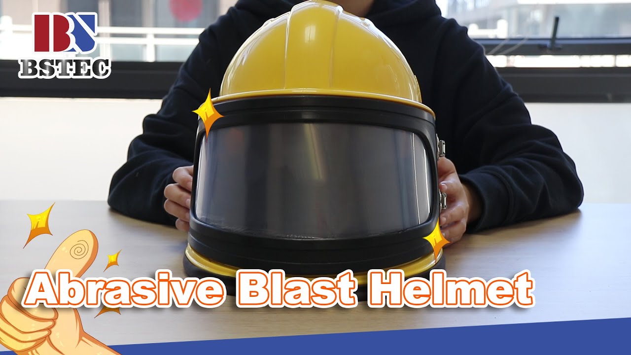 Abrasive Blast Helmet - YouTube