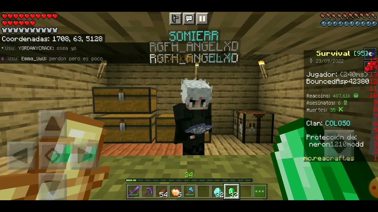 server lagva y bugdrock ( casino en Minecraft ) - YouTube
