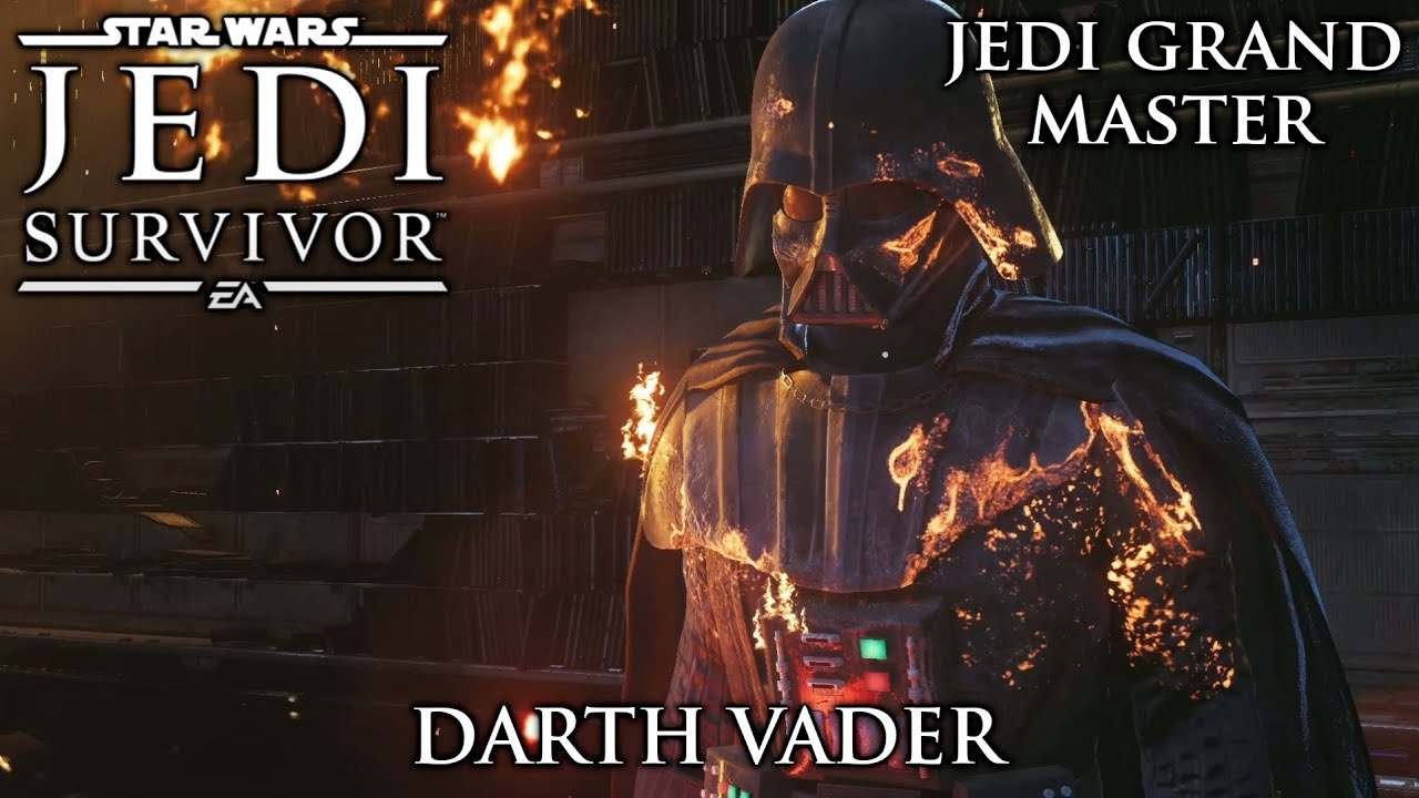 Darth Vader Star Wars Jedi: Survivor 【Jedi Grand Master】 - YouTube