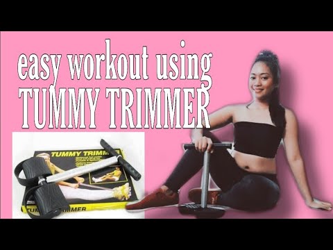 TUMMY TRIMMER | easy exercises to burn off calories and tone your ...