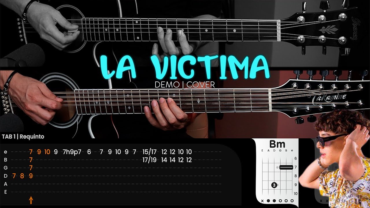 LA VICTIMA - Xavi en Guitarra (DEMO) Con REQUINTOS | The Yerena - YouTube
