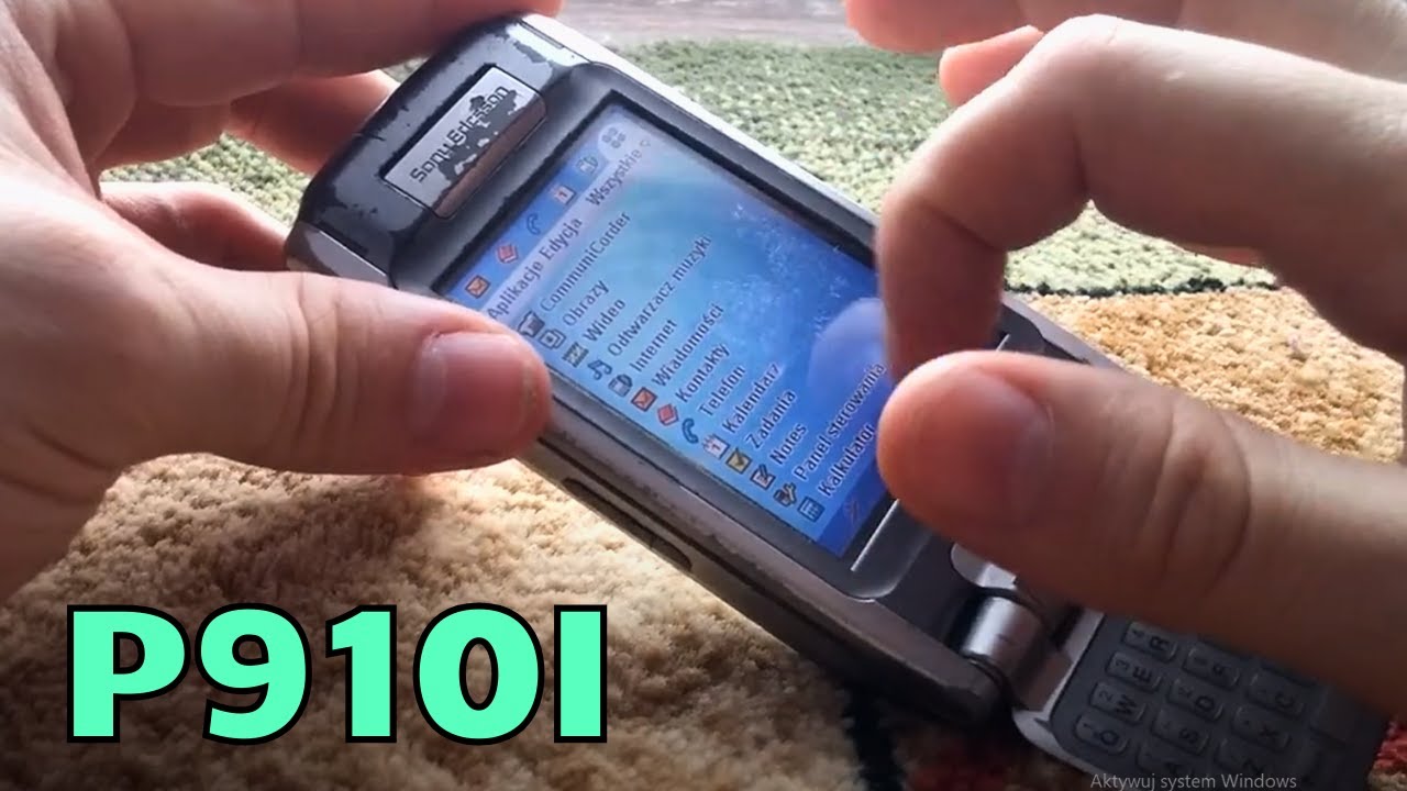 Sony Ericsson P910i – Recenzja, Dzwonki, (2005) - YouTube