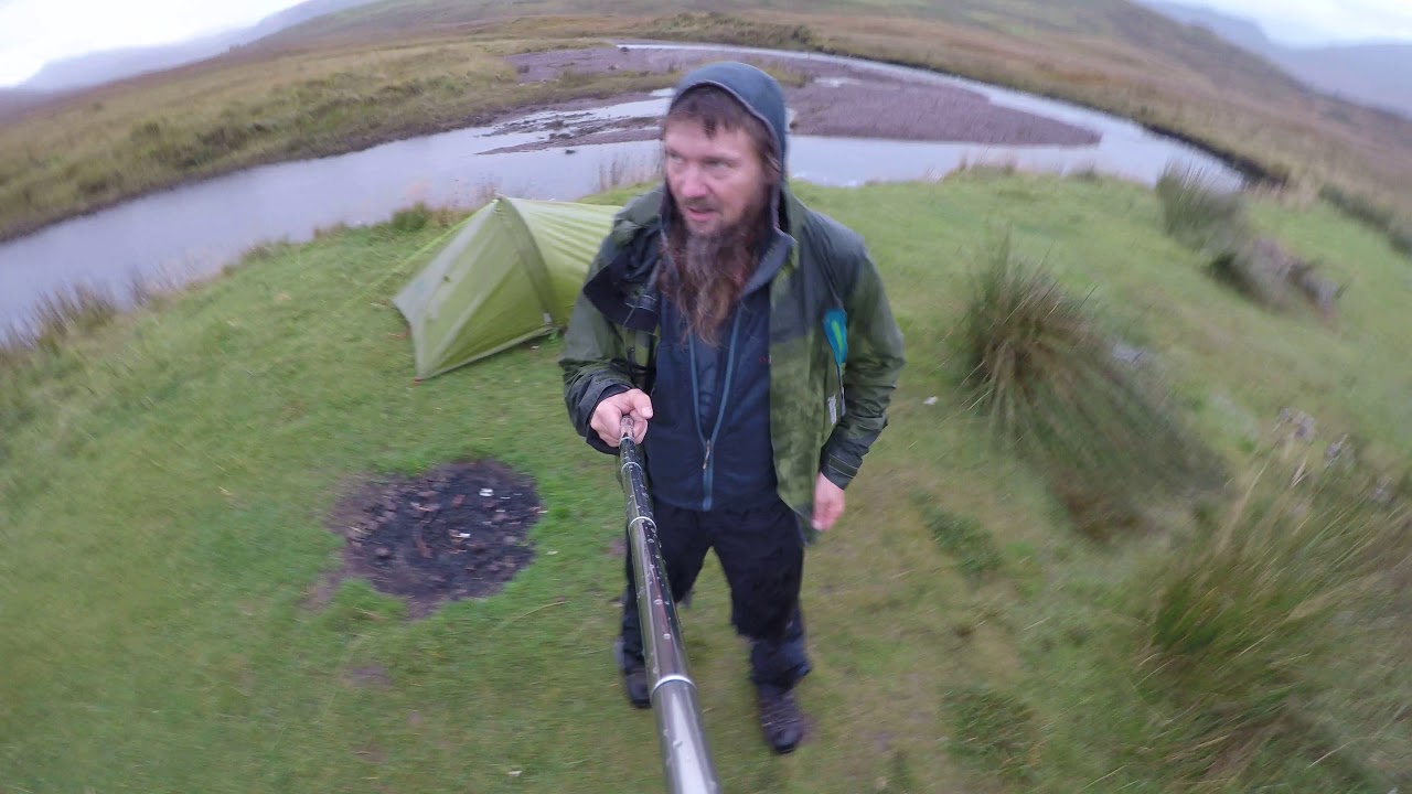 Wild camping by Inveroran Hotel on West highland way - YouTube