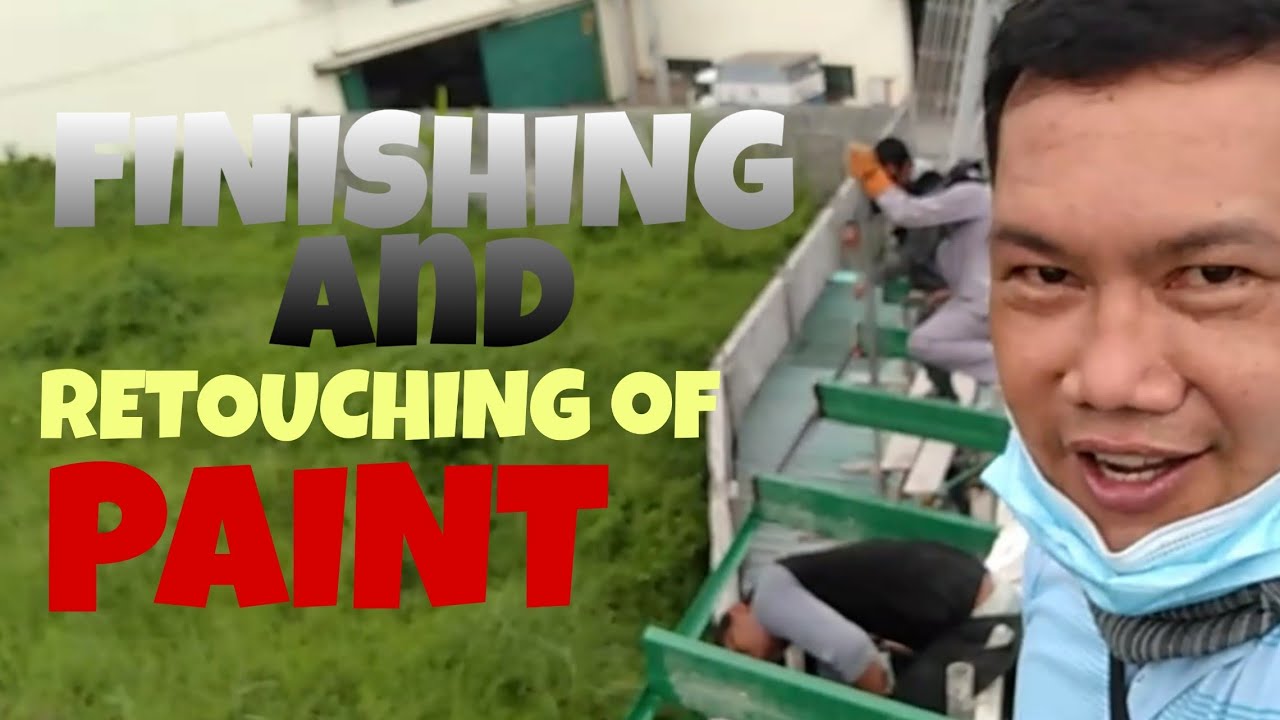 FINISHING AND RETOUCHING OF PAINT - YouTube