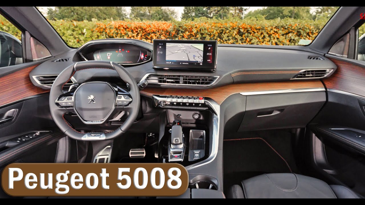 NEW SUV 2021 PEUGEOT 5008 GT BlueHDi 180 EAT8 - Interior, Driving ...