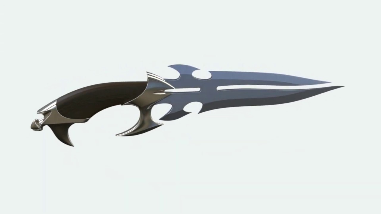 Shinzon’s Dagger 3D model view from Star Trek Nemesis - YouTube
