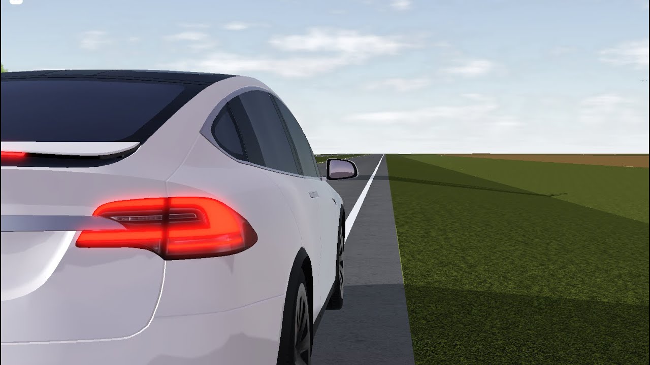 2020 Tesla model x Greenville roblox car review #13 - YouTube