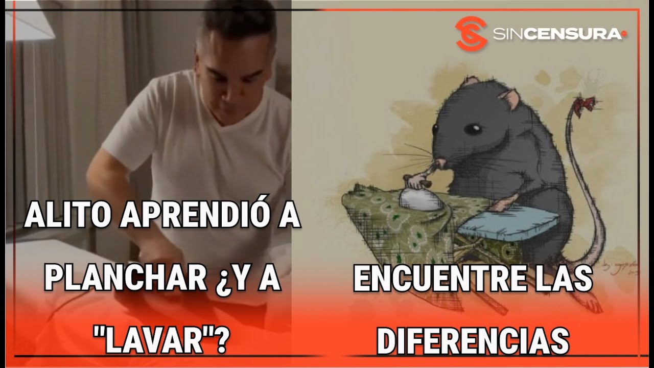 Una RATA VIEJA #ALITO que era PLANCHADORA y ¿Qué tal "LAVA"? - YouTube