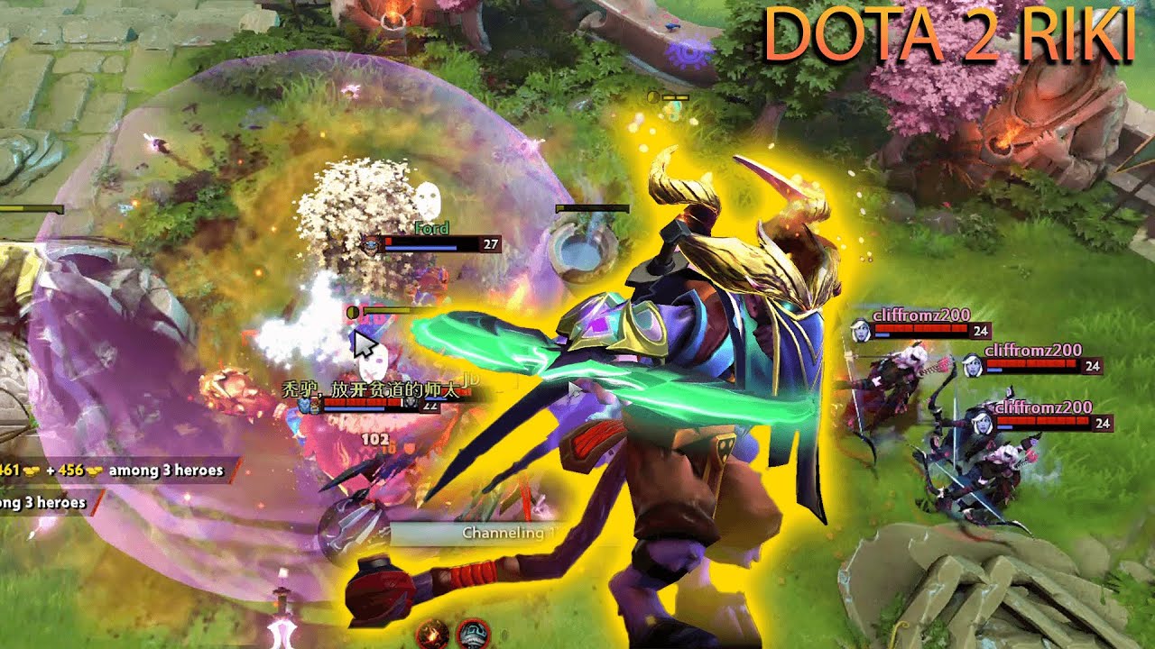 Dota 2 Riki Ranked Gameplay 🔪 - YouTube