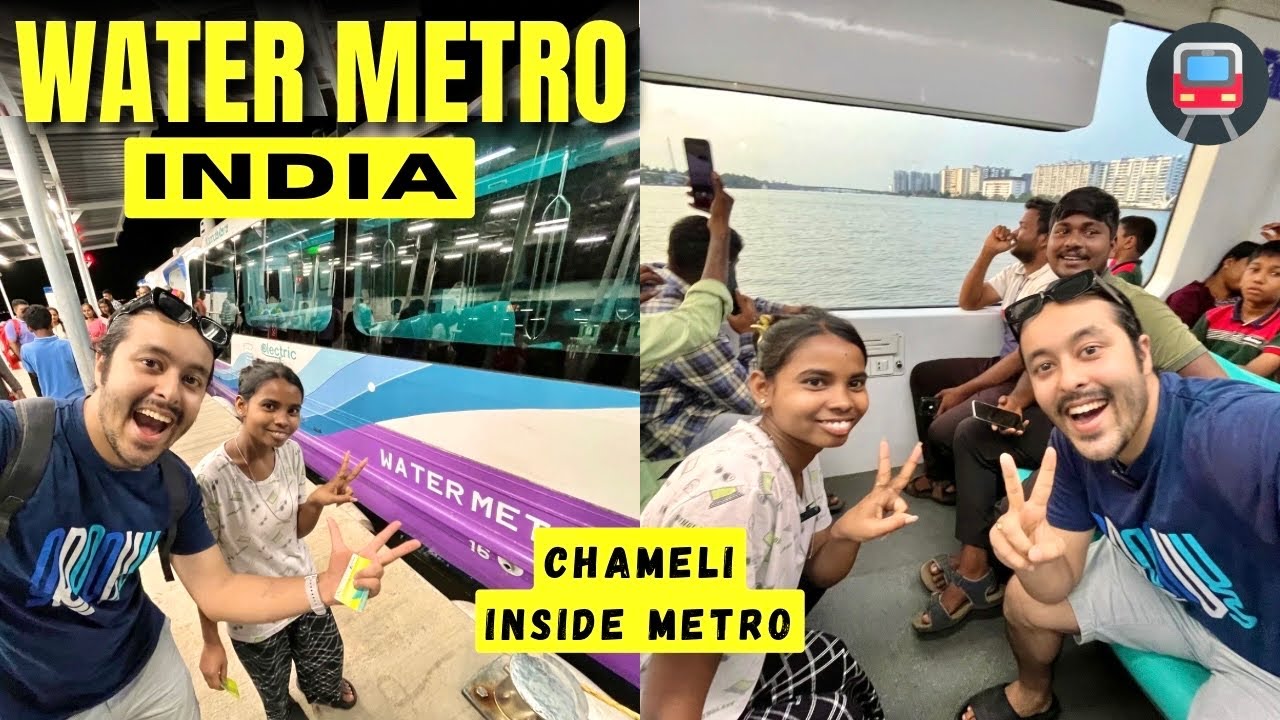 World's First Water Metro in Backwater Kochi, India 🇮🇳 || Daily Vlogs ...