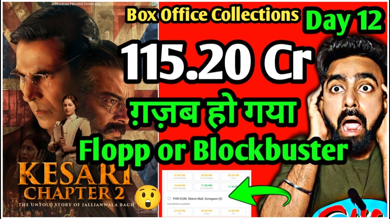 KESARI 2 BOX OFFICE COLLECTIONS DAY 12 | KESARI 2 DAY 12 COLLECTION ...