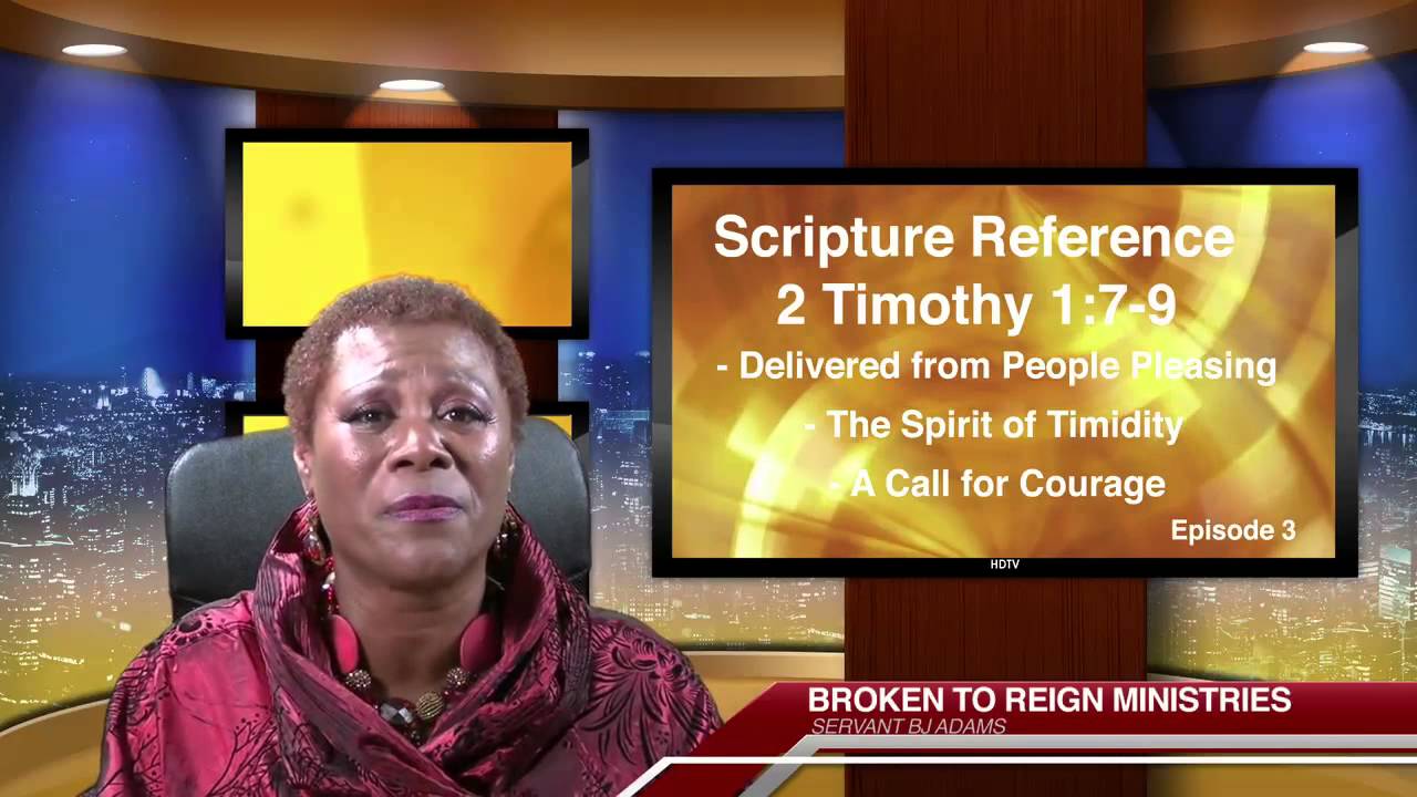 Pilot E3 - Delivered from People Pleasing: Broken to Reign Ministries ...