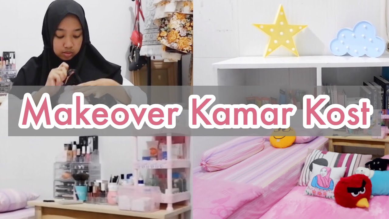 Makeover Kamar Kost Jadi Rapih + Unboxing Karpet Bulu Baru😆 - YouTube