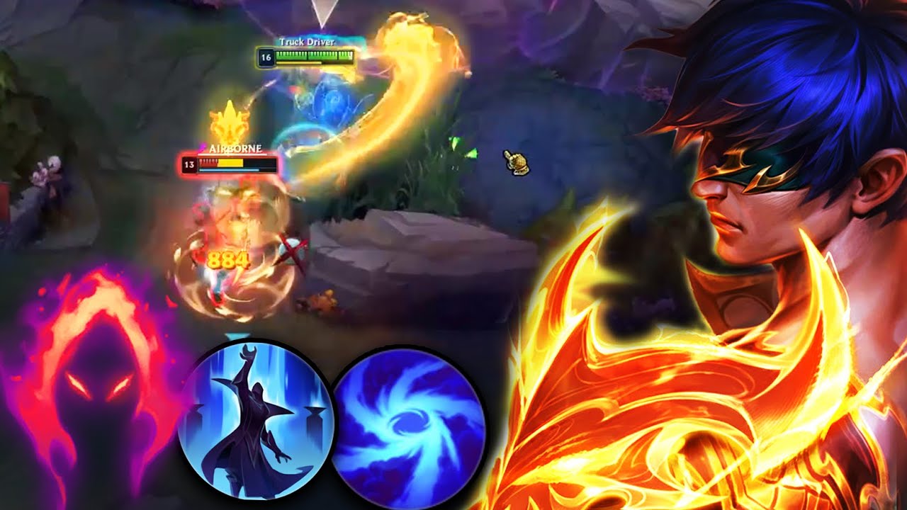 *NEW* SCALING ONESHOT LEE SIN BUILD! INSANE ULT DAMAGE AND CDR! - YouTube