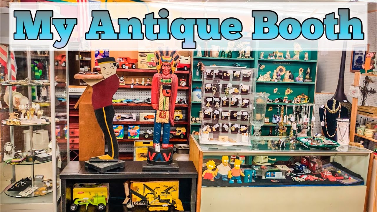Check out my antique booth - YouTube