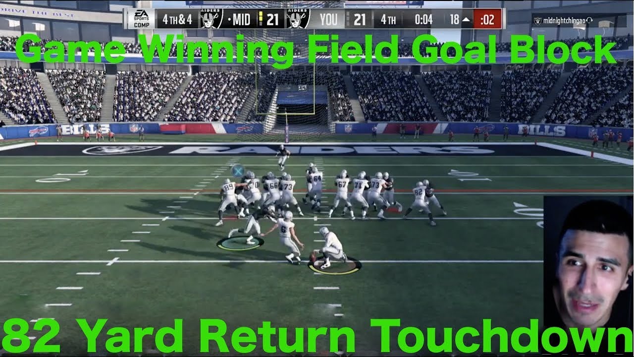 blocked Game winning kick, returned for a touchdown. - YouTube