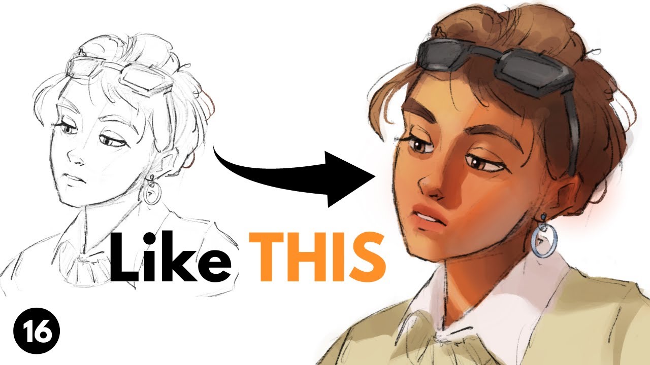 How To Colour Like SamDoesArts (FULL PROCESS) - YouTube