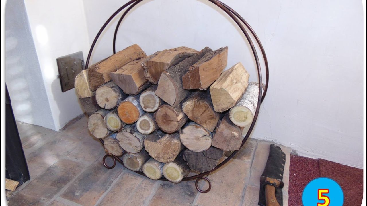 How to make a fireplace log holder 2 - YouTube