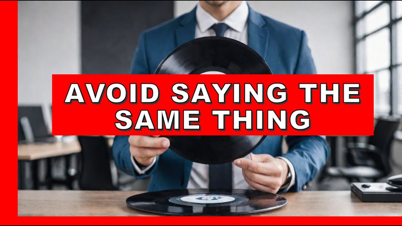How to NOT Sound Like a Broken Record! Hilarious Meme - YouTube