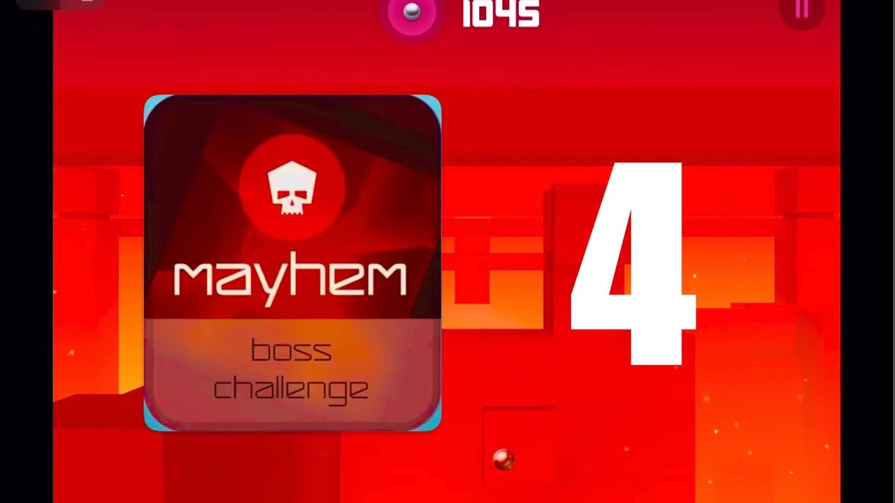 Smash hit Checkpoint/Level 4 (Mayhem mode) (1000+ balls) - YouTube