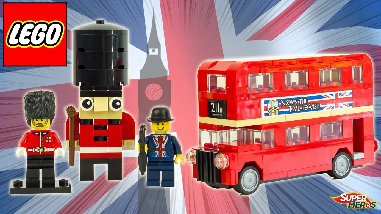 Des Lego typiquement Anglais Bus à impériale Pick a brick Minifig Garde ...