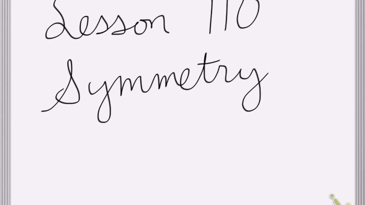 Saxon Math Course 1 Lesson 110 - YouTube