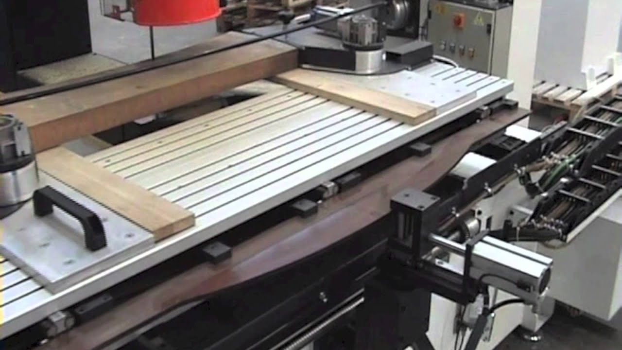 BACCI CUTTING DIVISION - AUTOMATIC COPYING BAND SAW MODEL DUPLEX - YouTube