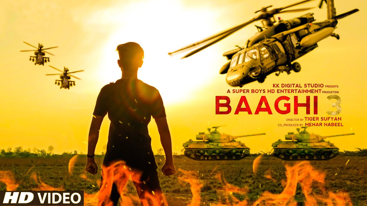 Baaghi 3 | Official trailer | Tiger Sufyan | Mehar Nabeel | Capt Nabeel ...