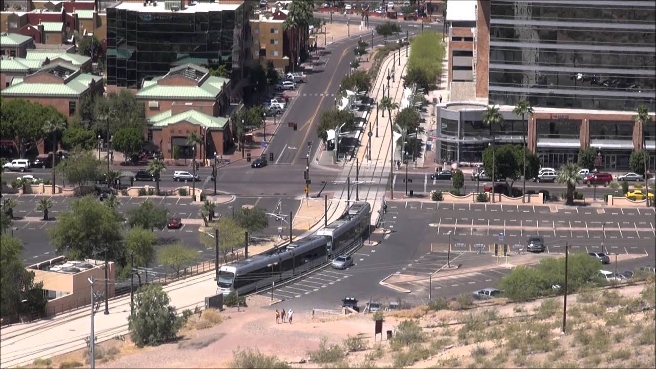 Views from Hayden Butte ("A" Mountain) in Tempe, Arizona - YouTube