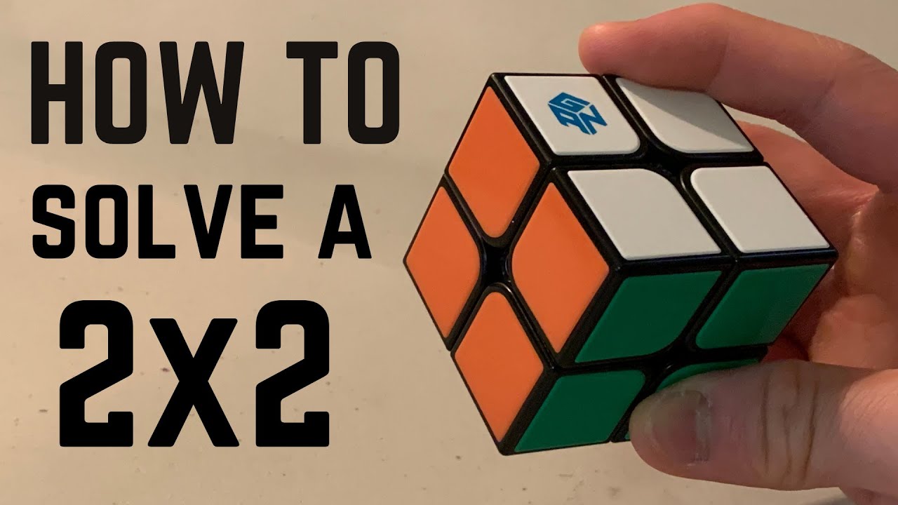 The Simplest Approach To Solving A 2x2 Rubik's Cube - YouTube