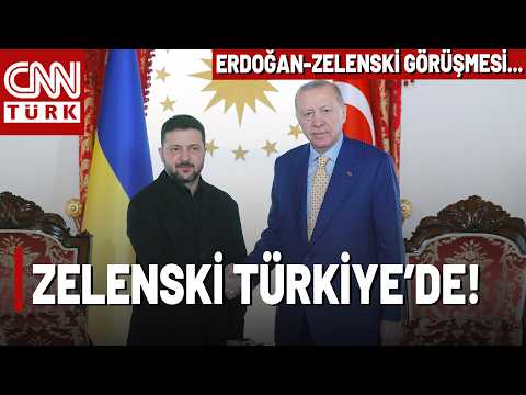 Erdoğan-Zelenski İstanbul'da Görüştü! İki Lider Ne Konuştu? İşte Detaylar...