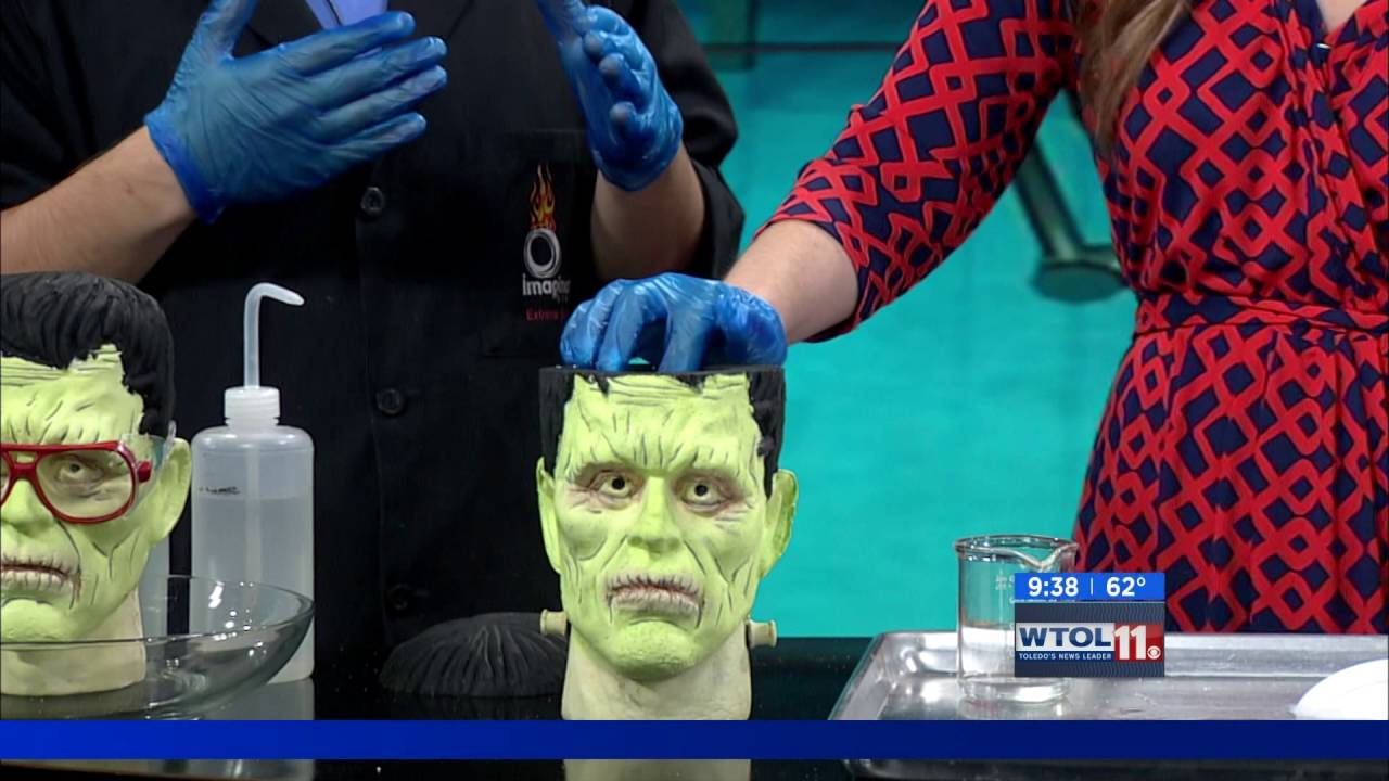 Melting Styrofoam Heads - YouTube