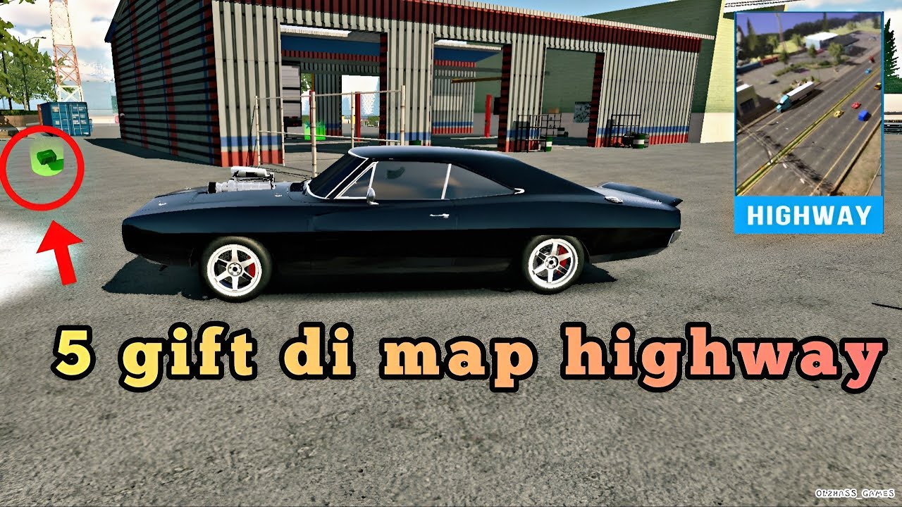 All gift boxes on the map highway, car parking multiplayer - YouTube