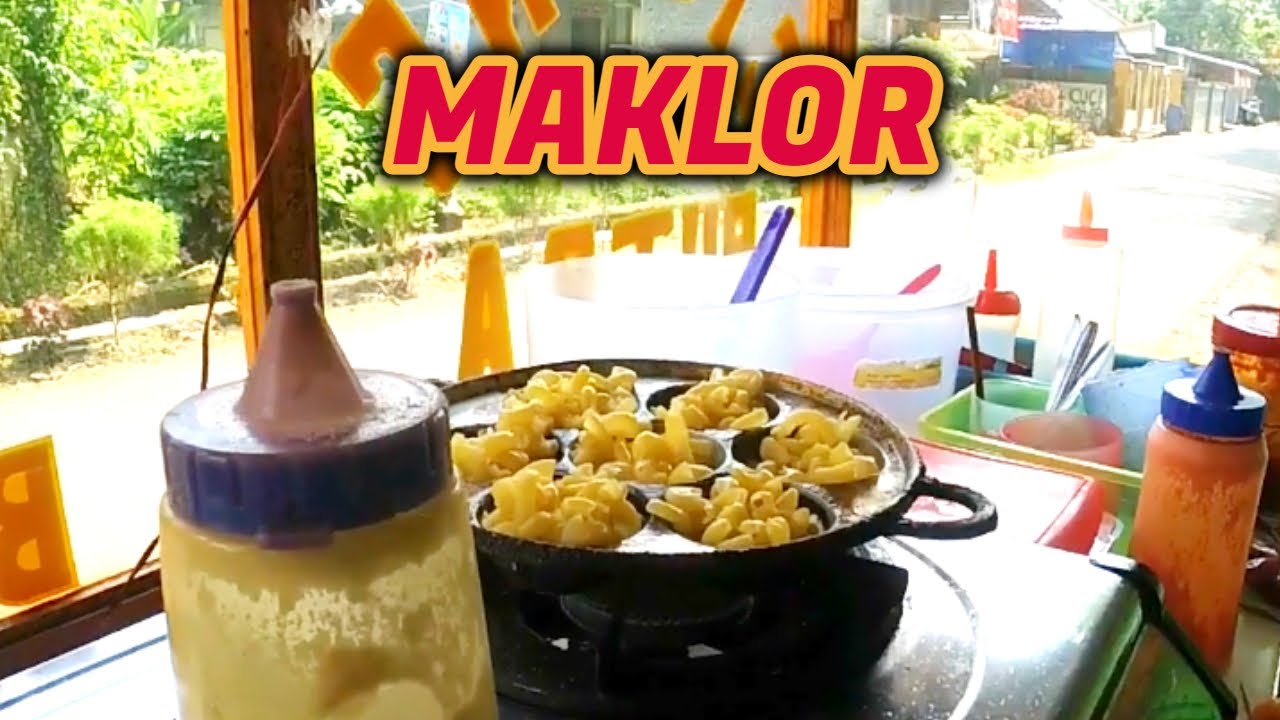 MAKLOR ! Makroni Telor Jajanan Enak Dan Murah - YouTube