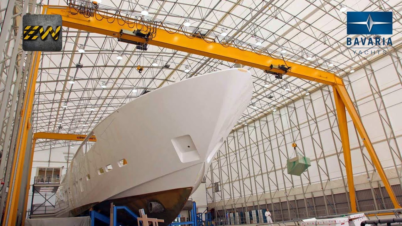 How EXPENSIVE Yachts Are Made in Factories? (Mega Factories Video ...
