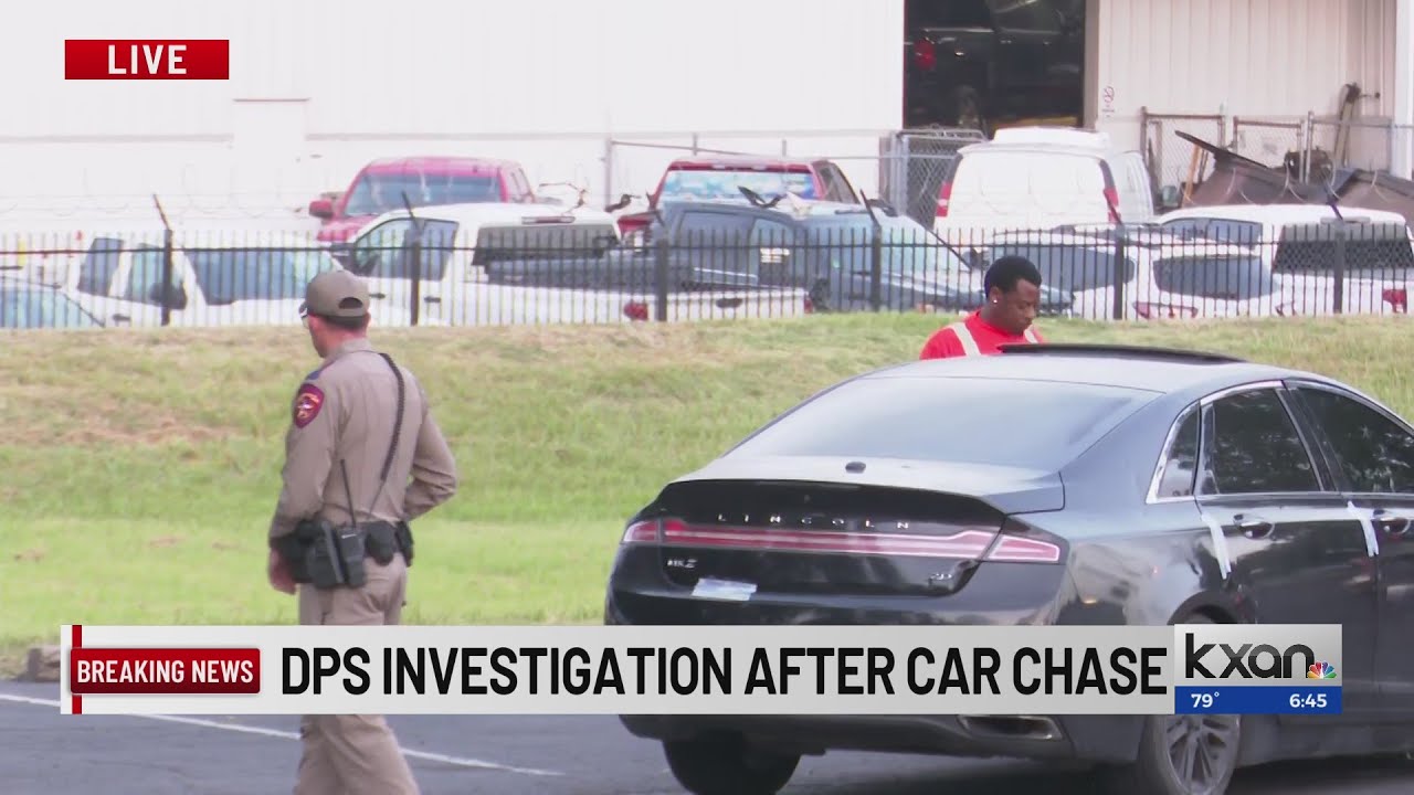 DPS troopers involved in chase that ended in north Austin - YouTube