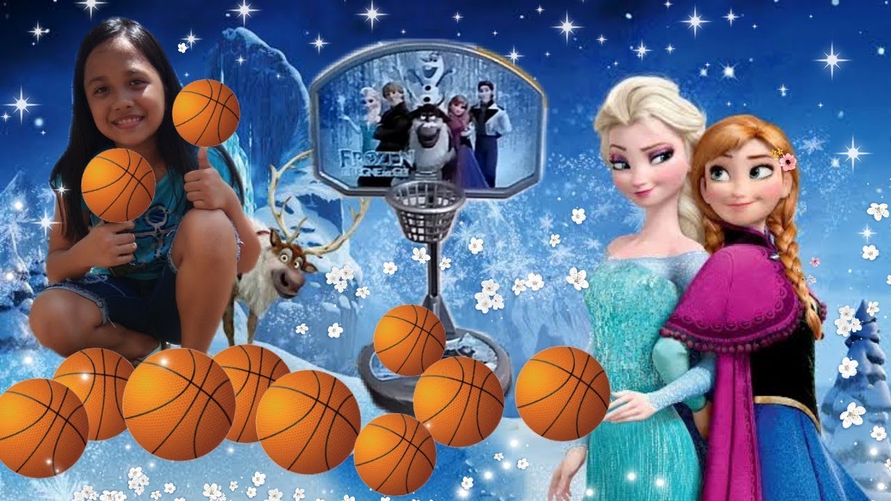 Box of toys : Frozen mini basketball - YouTube