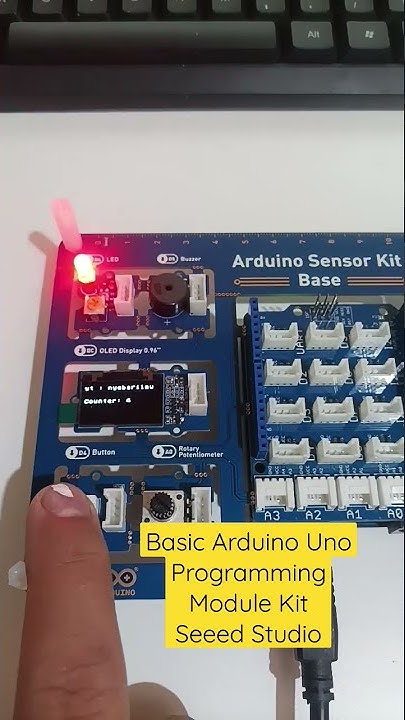 Basic Programming Arduino - Counter use push button - YouTube
